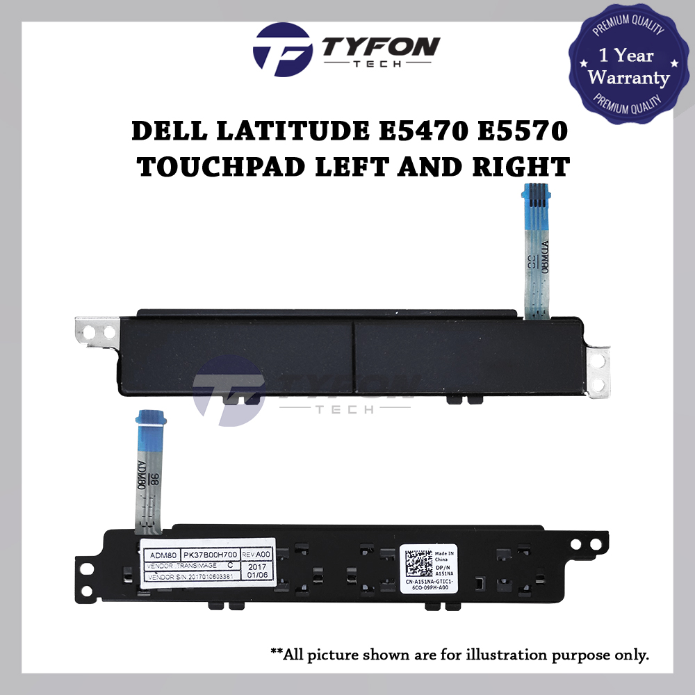 Dell Latitude E5470 E5570 Touchpad Left Right Mouse Click Buttons