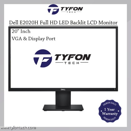 E2020h Dell 20" Inch Widescreen TN Full HD LED Backlit LCD Monitor