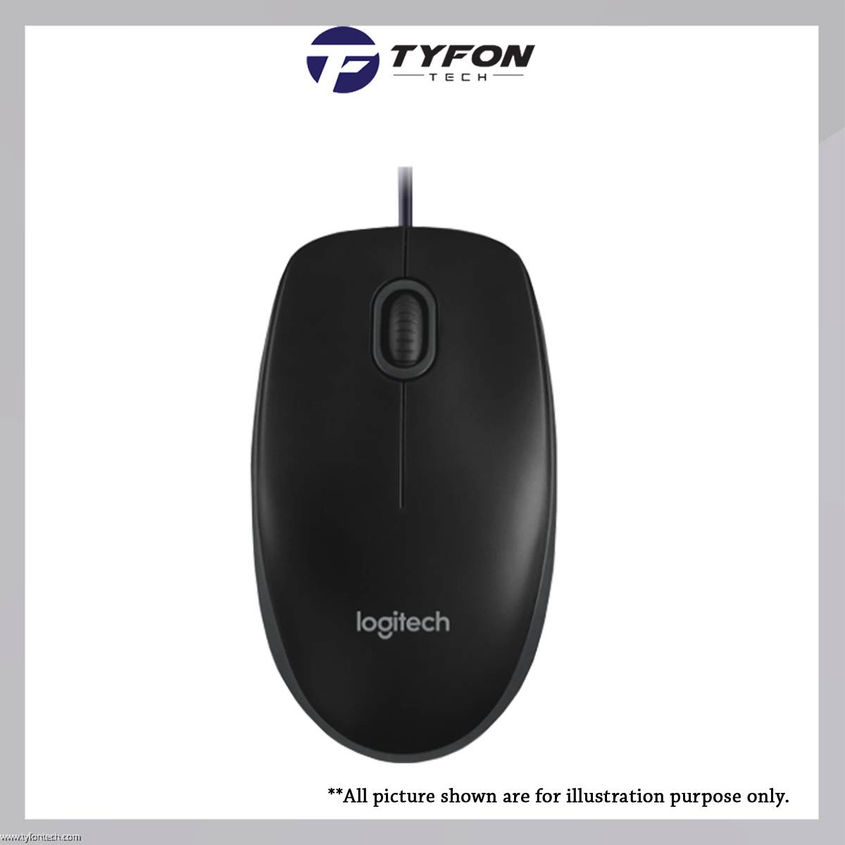 Logitech MK120 Combo Wired USB Keyboard And Mouse (920-002586)