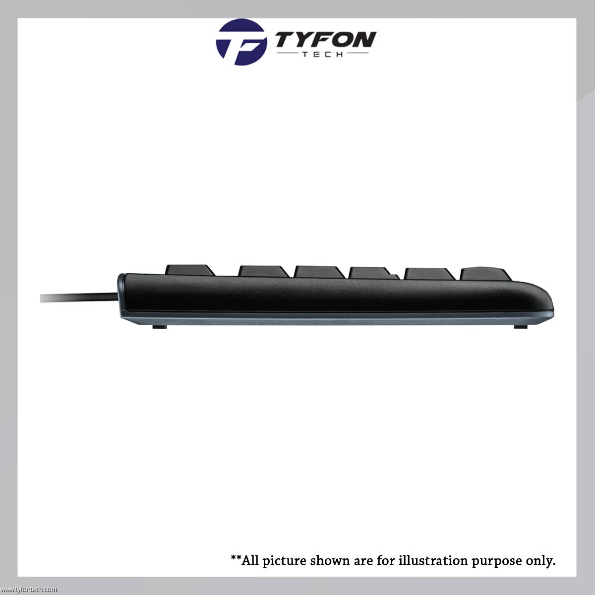 Logitech MK120 Combo Wired USB Keyboard And Mouse (920-002586)