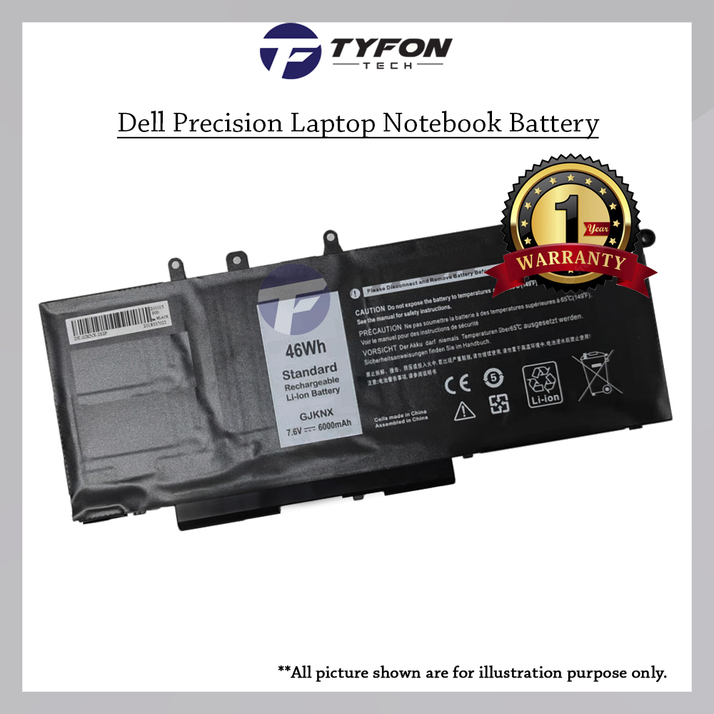 Dell Latitude 5000/(Precision 3000/M3000/15) Laptop Notebook Battery ...