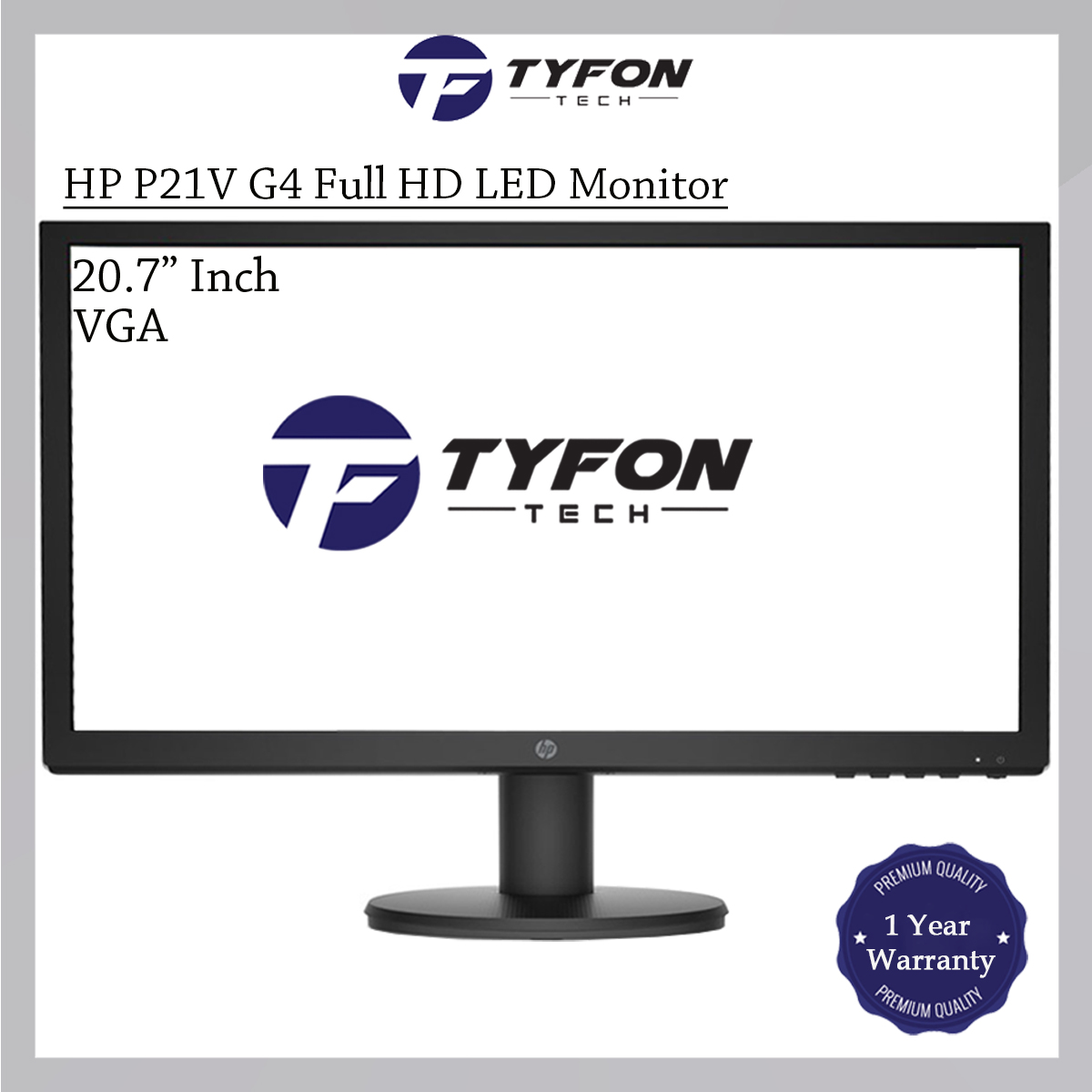 HP 20.7" Inch Widescreen Full HD LED Monitor P21V G4 (Refurbished)