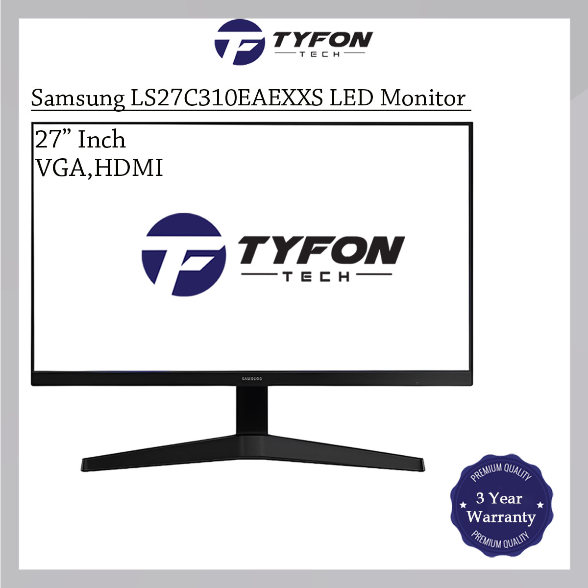 Samsung 27" Inch Widescreen Full HD 75Hz AMD FreeSync Flat LED Monitor ...
