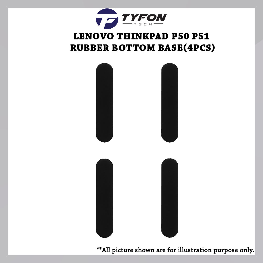 Lenovo Thinkpad P50 P51 P52 Laptop Replacement Rubber Foot Feet Bottom ...